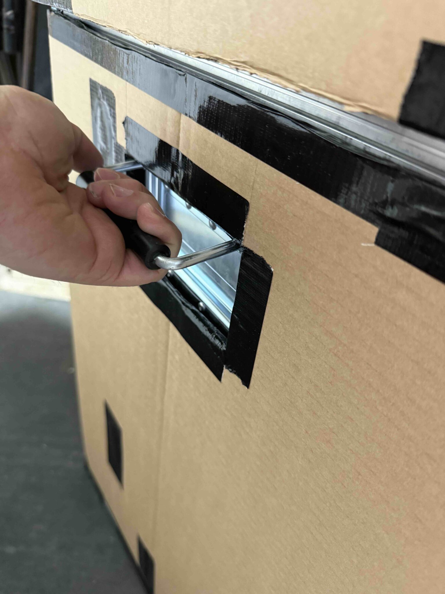 Unpacking – Glass Dome – enchanted rose hire